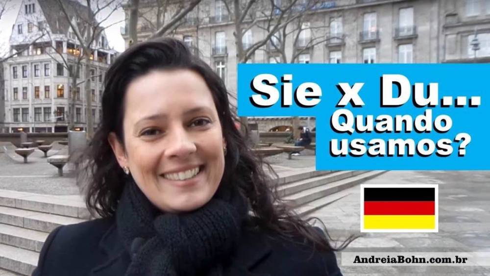 O uso do Tratamento Formal (Sie) e informal (du) na Alemanha